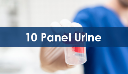 10 Panel Urine (Non-DOT Lab Test) - Anderson
